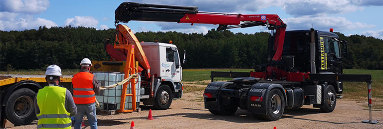 CACES® R. 490 - Grue auxiliaire de chargement - Charton Formation - 71 39
